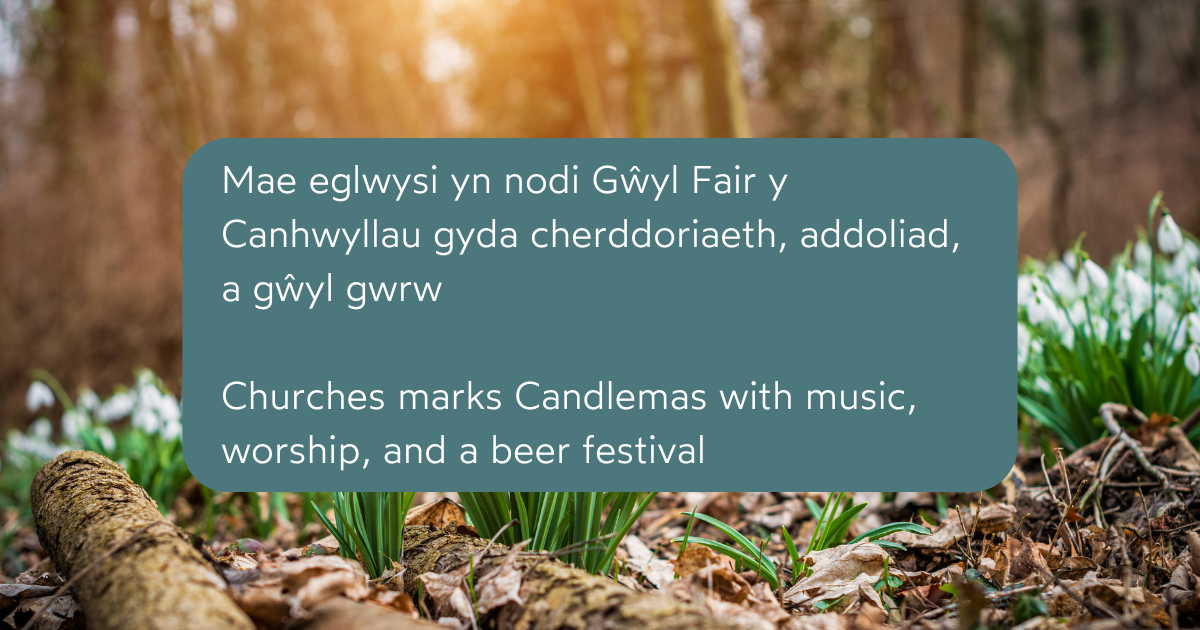 Newyddion / News - Diocese of Bangor